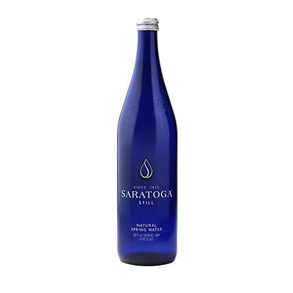 Saratoga Natural Spring Water 12 FL OZ – Gifts on the Bloc