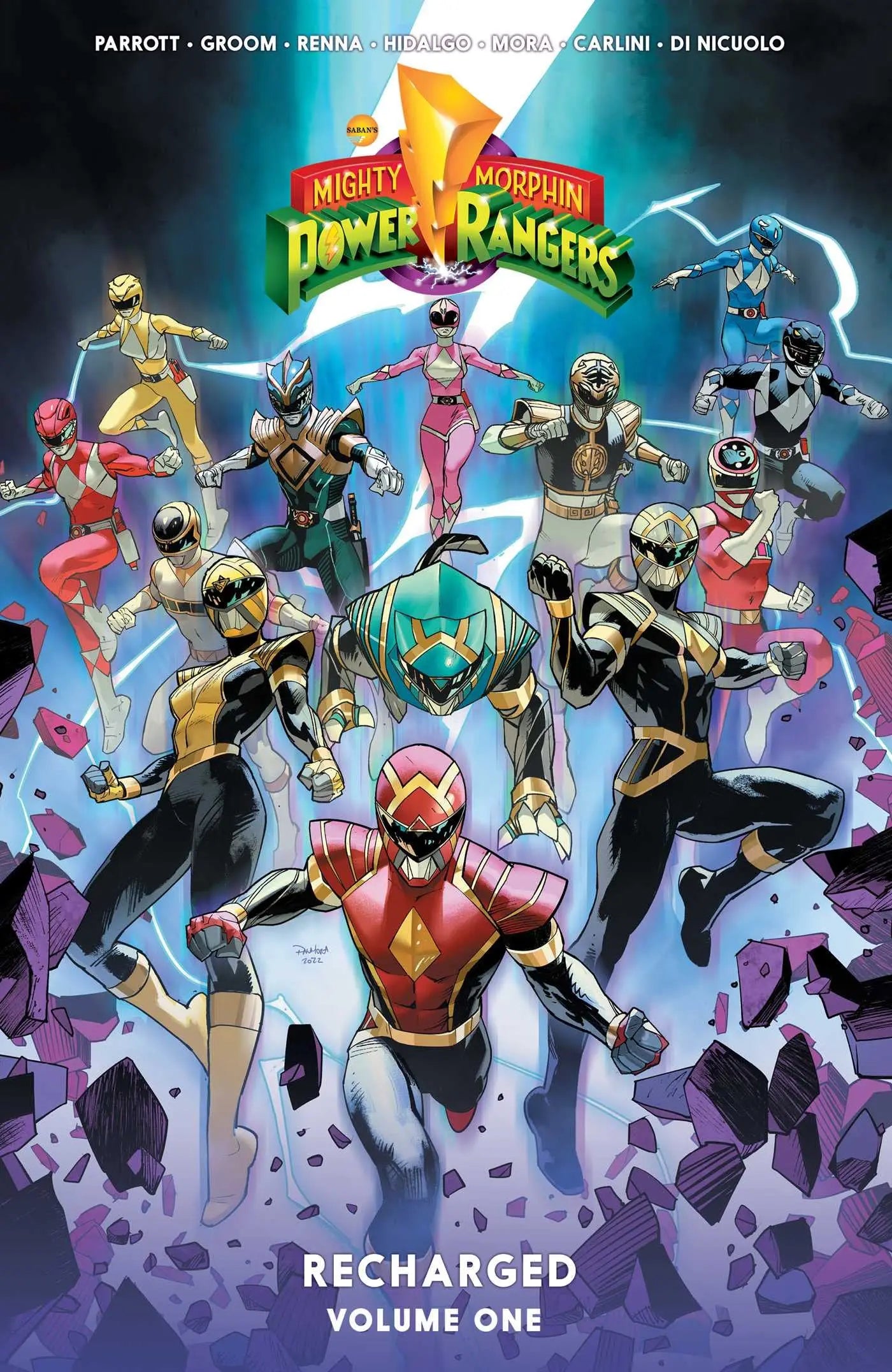 Mighty Morphin Power Rangers Recharged Vol 1 By Ryan Parrott Gifts
